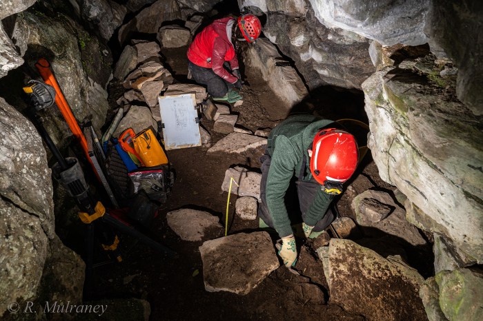 Excavation of a Civil War hide-out cave in Sligo – Caves Of Ireland
