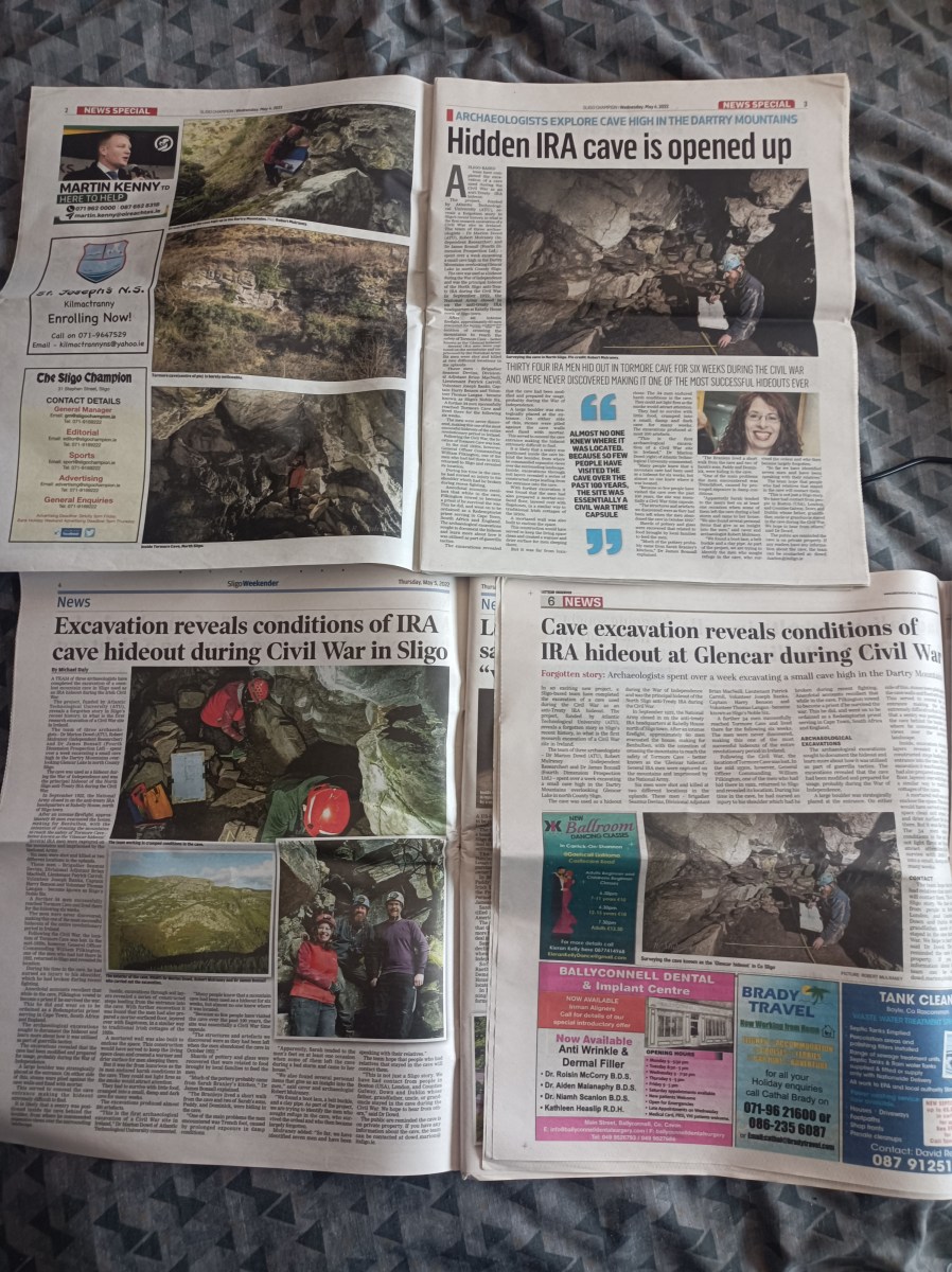 update: the tormore cave project – Caves Of Ireland